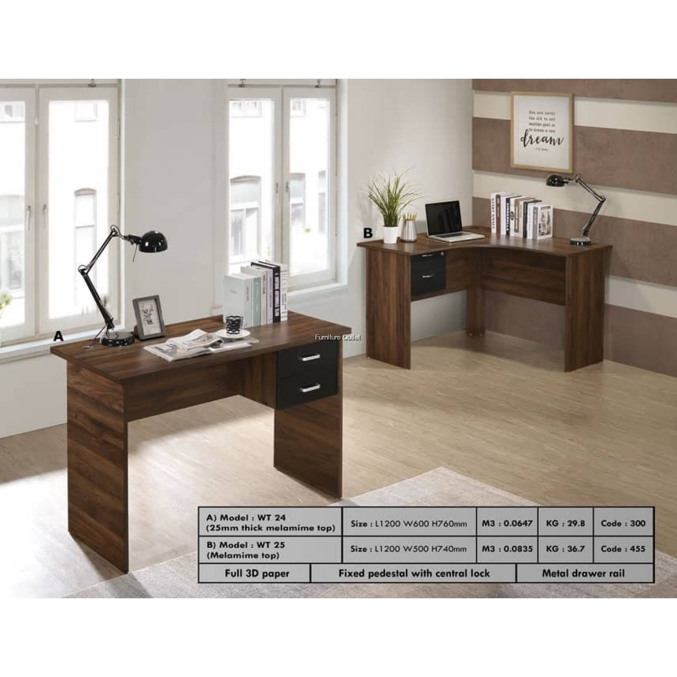 L-Shape Study Table Plan at Christy Nathan blog